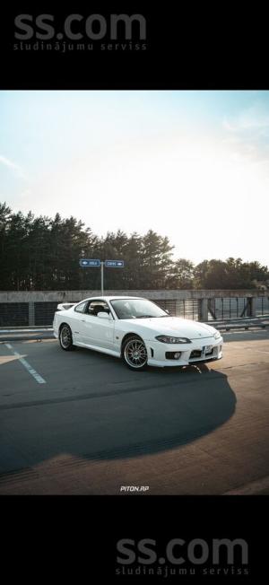 White Nissan Silvia 2000 in Riga, with an engine capacity of 2.00 L and mileage of 103 thousand km for 21000 €, photo  on AUTOMOTO.COM.LV