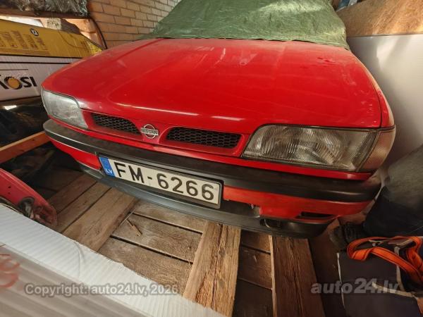 Красный Ниссан Санни 1991 в Лимбажи, объемом двигателя 2.00 л и пробегом 293 тыс. км за 4000 €, фото 1 на AUTOMOTO.COM.LV
