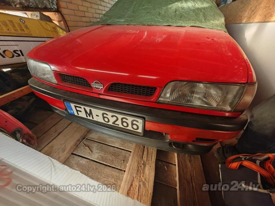Красный Ниссан Санни 1991 в Лимбажи, объемом двигателя 2.00 л и пробегом 293 тыс. км за 4000 €, фото 1 на AUTOMOTO.COM.LV