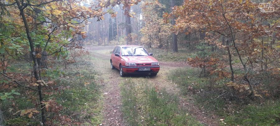 Sarkans Nissan Sunny 1993 Kauņa, ar dzinēja tilpumu 2.00 L un nobraukumu 182 tūkst. km par 777 €, foto 7 vietnē AUTOMOTO.COM.LV