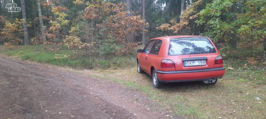 Sarkans Nissan Sunny 1993 Kauņa, ar dzinēja tilpumu 2.00 L un nobraukumu 182 tūkst. km par 777 €, foto 8 vietnē AUTOMOTO.COM.LV