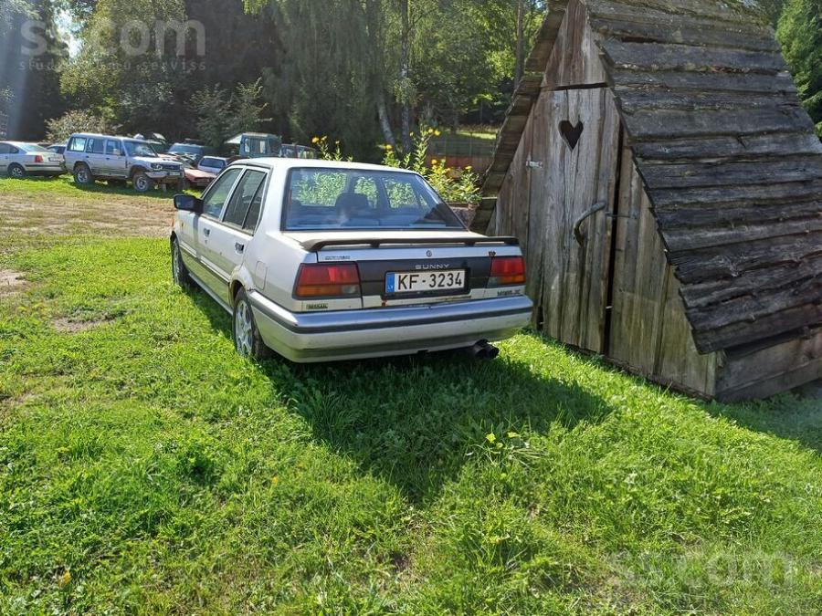Nissan Sunny 1990 in Madona, with an engine capacity of 1.60 L and mileage of 274 thousand km for 550 €, photo 5 on AUTOMOTO.COM.LV