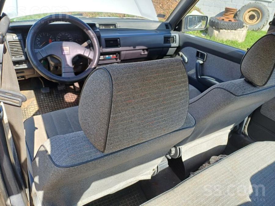 Nissan Sunny 1990 in Madona, with an engine capacity of 1.60 L and mileage of 274 thousand km for 550 €, photo 7 on AUTOMOTO.COM.LV