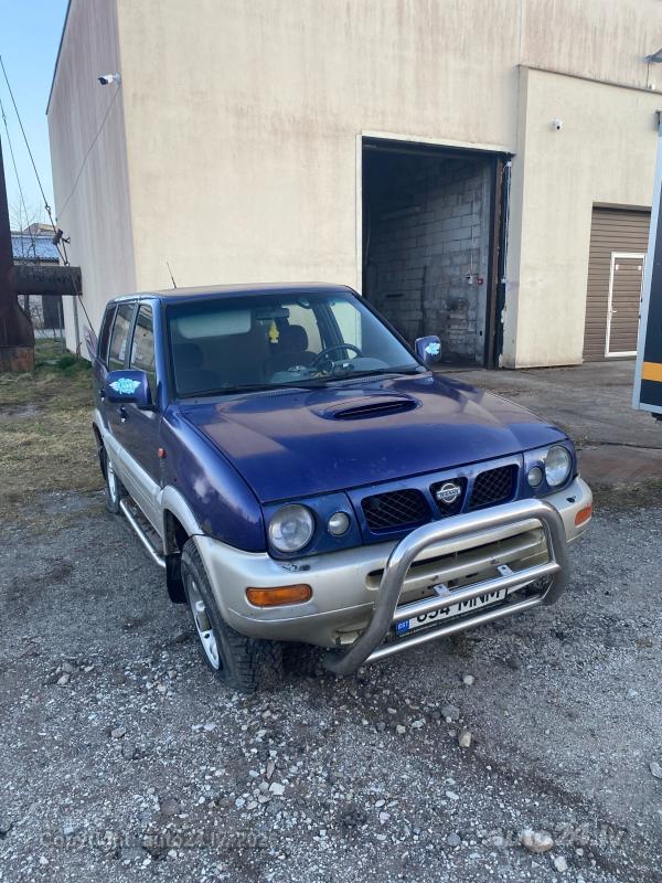 Blue Nissan Terrano 1997 in Tallinn, with an engine capacity of 2.70 L and mileage of 300 thousand km for 660 €, photo 1 on AUTOMOTO.COM.LV