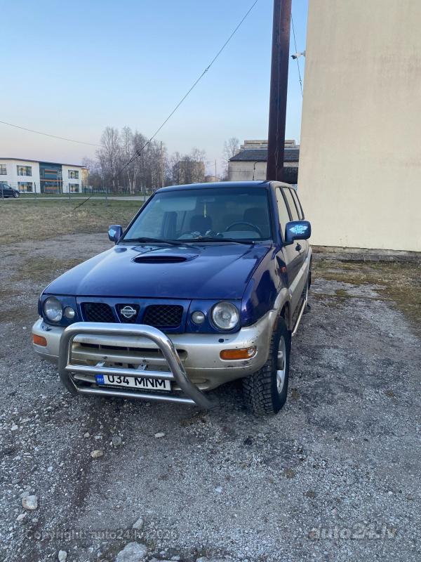 Blue Nissan Terrano 1997 in Tallinn, with an engine capacity of 2.70 L and mileage of 300 thousand km for 660 €, photo 2 on AUTOMOTO.COM.LV