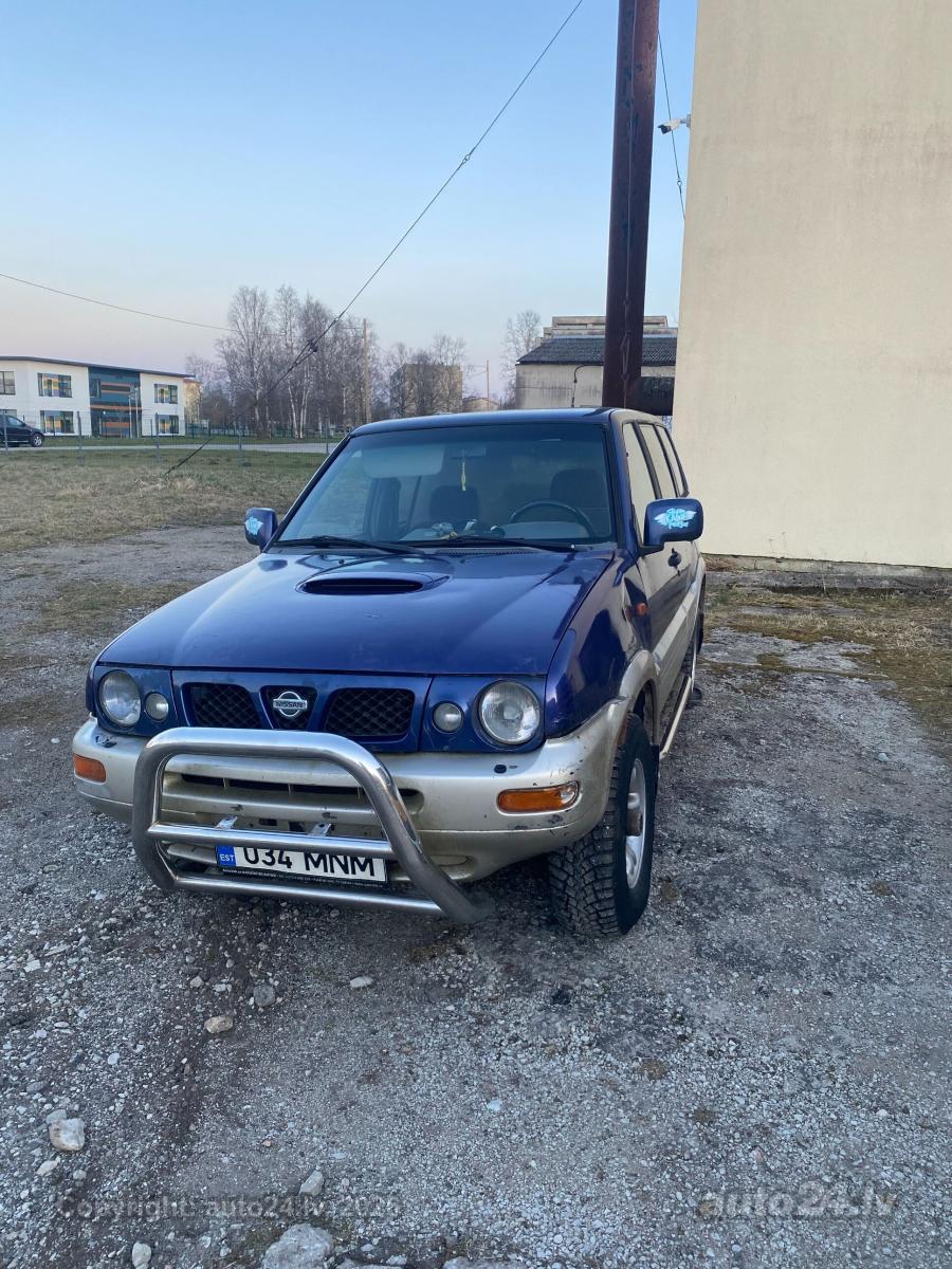 Blue Nissan Terrano 1997 in Tallinn, with an engine capacity of 2.70 L and mileage of 300 thousand km for 660 €, photo 3 on AUTOMOTO.COM.LV