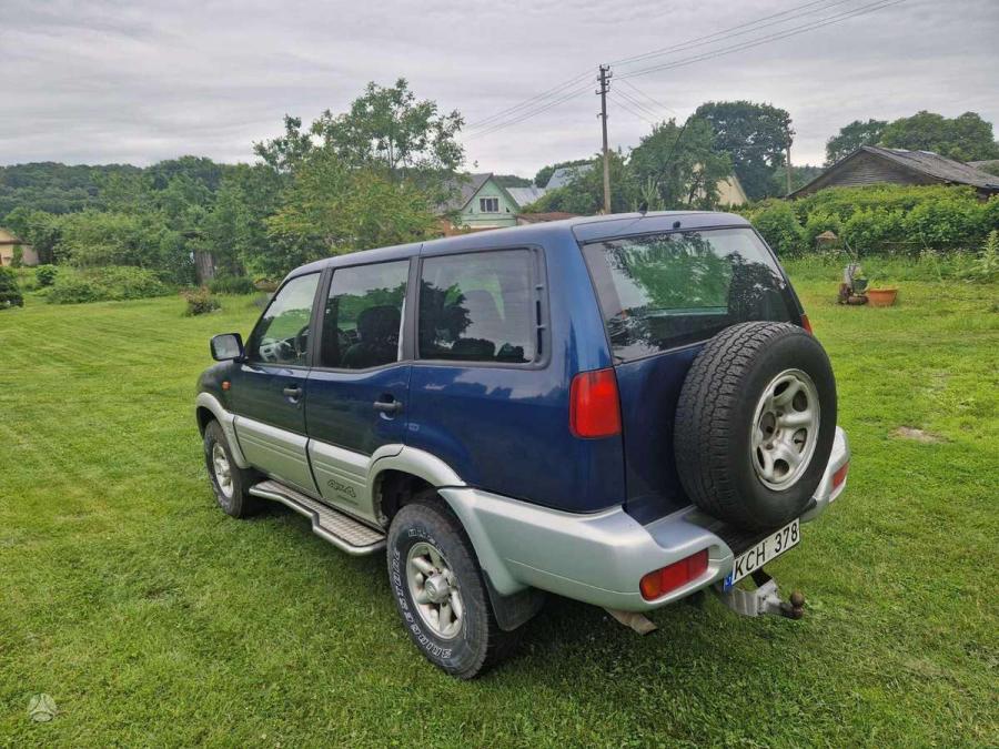 Zils Nissan Terrano 1998 Kauņa, ar dzinēja tilpumu 2.66 L un nobraukumu 259 tūkst. km par 2500 €, foto 5 vietnē AUTOMOTO.COM.LV