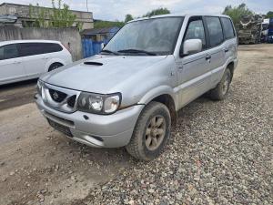Grey Nissan Terrano 2002 in Vilnius, with an engine capacity of 2.66 L and mileage of 423 thousand km for 1100 €, photo  on AUTOMOTO.COM.LV