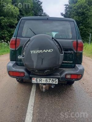 Zaļš Nissan Terrano II 2003 Rēzekne, ar dzinēja tilpumu 2.70 L un nobraukumu 265 tūkst. km par 1990 €, foto 7 vietnē AUTOMOTO.COM.LV