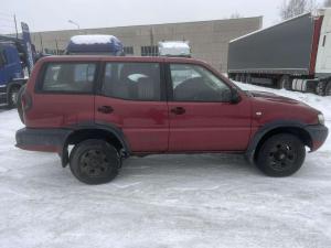 Sarkans Nissan Terrano 2001 Kauņa, ar dzinēja tilpumu 2.70 L un nobraukumu 316 tūkst. km par 1700 €, foto 3 vietnē AUTOMOTO.COM.LV