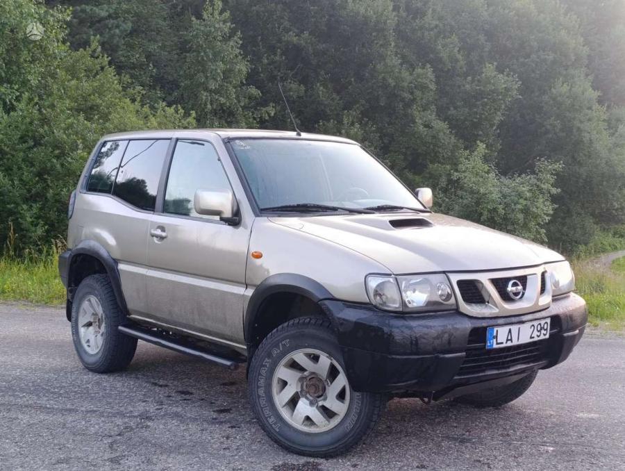Dzeltens Nissan Terrano 2002 Nemenčinė, ar dzinēja tilpumu 2.95 L un nobraukumu 149 tūkst. km par 2400 €, foto 1 vietnē AUTOMOTO.COM.LV