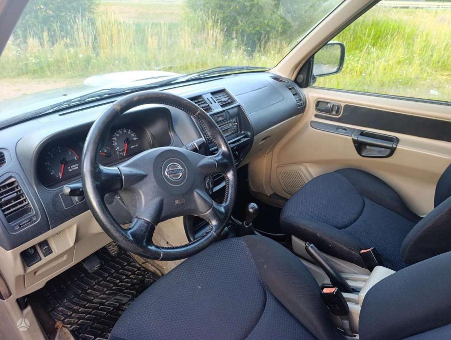 Dzeltens Nissan Terrano 2002 Nemenčinė, ar dzinēja tilpumu 2.95 L un nobraukumu 149 tūkst. km par 2400 €, foto 11 vietnē AUTOMOTO.COM.LV