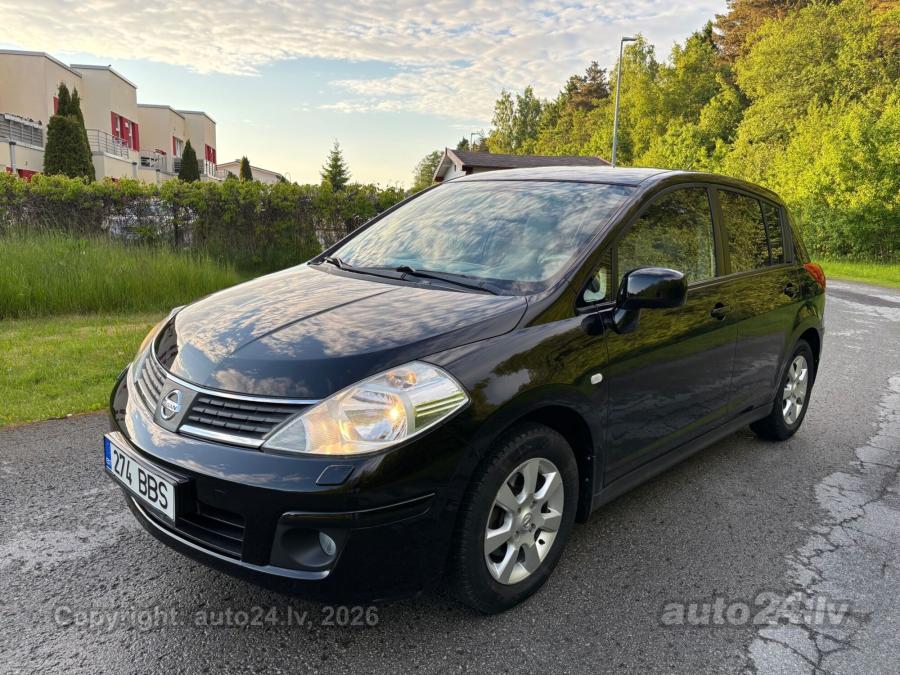 Melns Nissan TIIDA 2008 Tallina, ar dzinēja tilpumu 1.60 L un nobraukumu 154 tūkst. km par 1999 €, foto 3 vietnē AUTOMOTO.COM.LV