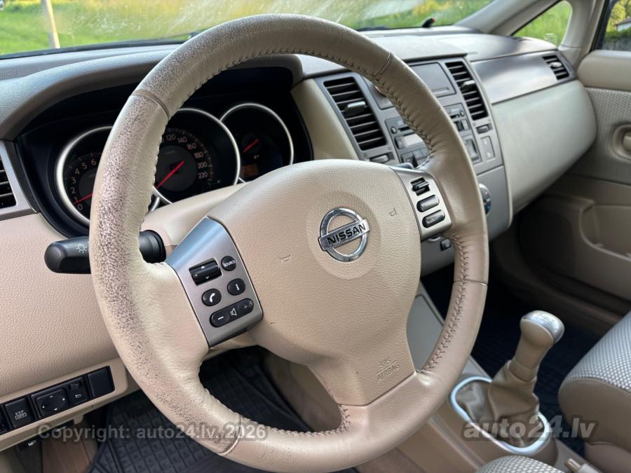 Melns Nissan TIIDA 2008 Tallina, ar dzinēja tilpumu 1.60 L un nobraukumu 154 tūkst. km par 1999 €, foto 14 vietnē AUTOMOTO.COM.LV