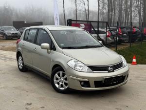 Brūns Nissan TIIDA 2008 Alīta, ar dzinēja tilpumu 1.60 L un nobraukumu 171 tūkst. km par 2680 €, foto  vietnē AUTOMOTO.COM.LV