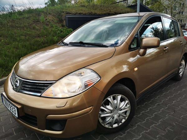 Brūns Nissan TIIDA 2008 Viļņa, ar dzinēja tilpumu 1.60 L un nobraukumu 145 tūkst. km par 2950 €, foto 3 vietnē AUTOMOTO.COM.LV