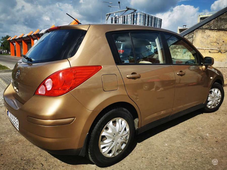 Brūns Nissan TIIDA 2008 Viļņa, ar dzinēja tilpumu 1.60 L un nobraukumu 145 tūkst. km par 2950 €, foto 4 vietnē AUTOMOTO.COM.LV