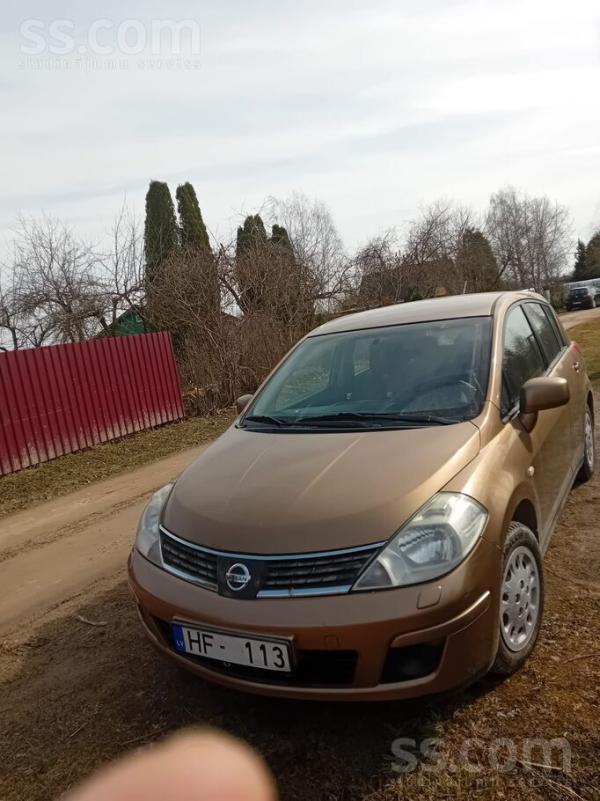 Brūns Nissan TIIDA 2008 Jelgava, ar dzinēja tilpumu 1.50 L un nobraukumu 230 tūkst. km par 1600 €, foto 1 vietnē AUTOMOTO.COM.LV