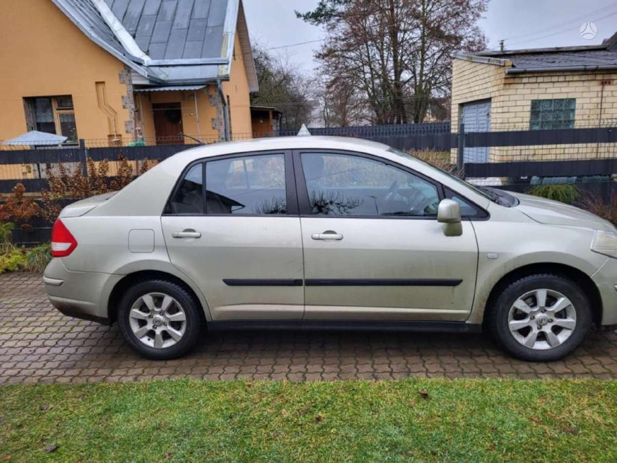 Brūns Nissan TIIDA 2007 Panevēža, ar dzinēja tilpumu 1.60 L un nobraukumu 113 tūkst. km par 1800 €, foto 2 vietnē AUTOMOTO.COM.LV