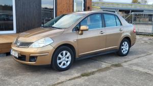 Brown Nissan TIIDA 2008 in Riga, with an engine capacity of 1.60 L and mileage of 156 thousand km for 2750 €, photo 15 on AUTOMOTO.COM.LV