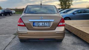 Brown Nissan TIIDA 2008 in Riga, with an engine capacity of 1.60 L and mileage of 156 thousand km for 2750 €, photo 16 on AUTOMOTO.COM.LV