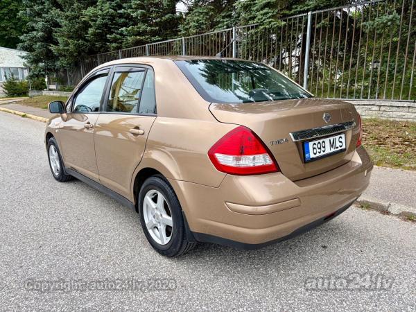 Brown Nissan TIIDA 2008 in Tallinn, with an engine capacity of 1.60 L and mileage of 197 thousand km for 1999 €, photo 4 on AUTOMOTO.COM.LV