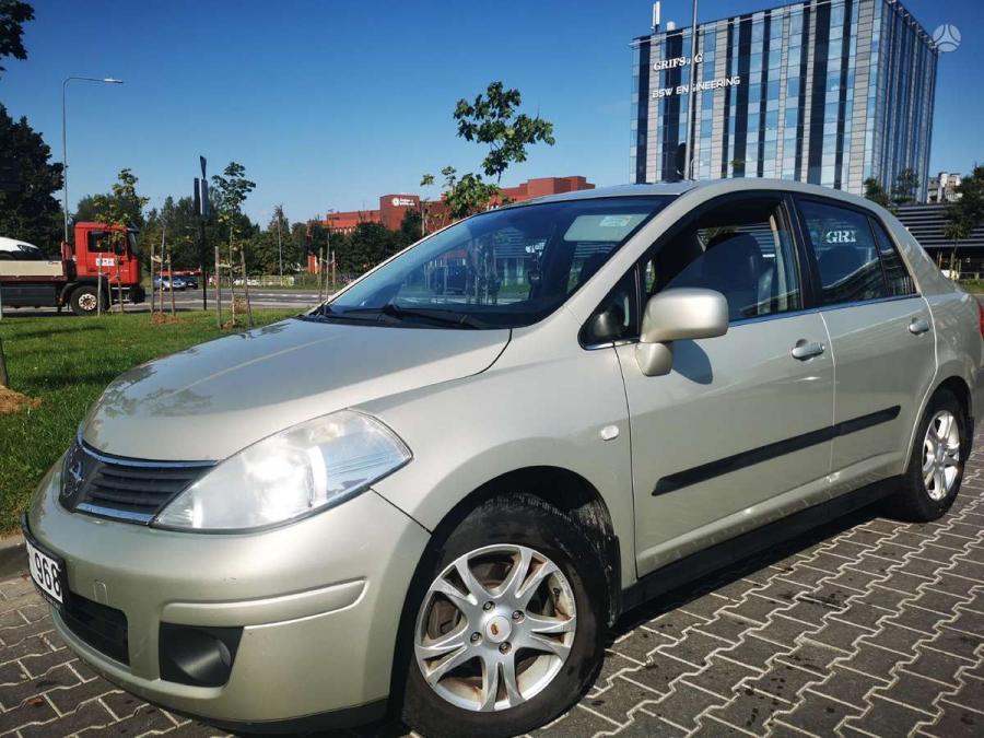 Brūns Nissan TIIDA 2009 Viļņa, ar dzinēja tilpumu 1.60 L un nobraukumu 146 tūkst. km par 3883 €, foto 3 vietnē AUTOMOTO.COM.LV
