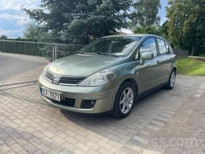 Green Nissan TIIDA 2007 in Riga, with an engine capacity of 1.60 L and mileage of 164 thousand km for 2990 €, photo 3 on AUTOMOTO.COM.LV