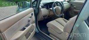 Green Nissan TIIDA 2007 in Riga, with an engine capacity of 1.60 L and mileage of 164 thousand km for 2990 €, photo 7 on AUTOMOTO.COM.LV