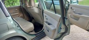 Green Nissan TIIDA 2007 in Riga, with an engine capacity of 1.60 L and mileage of 164 thousand km for 2990 €, photo 8 on AUTOMOTO.COM.LV