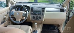 Green Nissan TIIDA 2007 in Riga, with an engine capacity of 1.60 L and mileage of 164 thousand km for 2990 €, photo 13 on AUTOMOTO.COM.LV