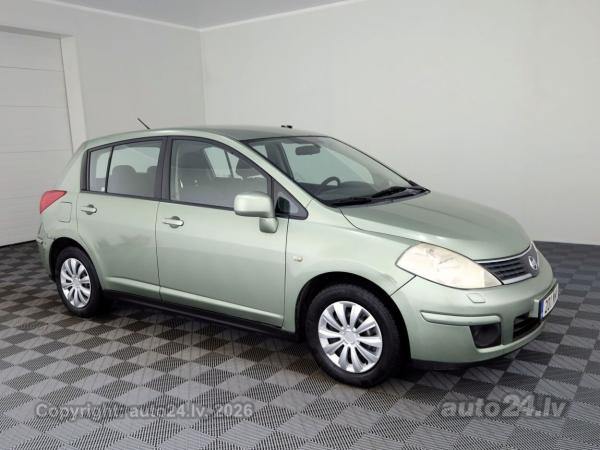 Green Nissan TIIDA 2008 in Tallinn, with an engine capacity of 1.80 L and mileage of 243 thousand km for 599 €, photo 1 on AUTOMOTO.COM.LV
