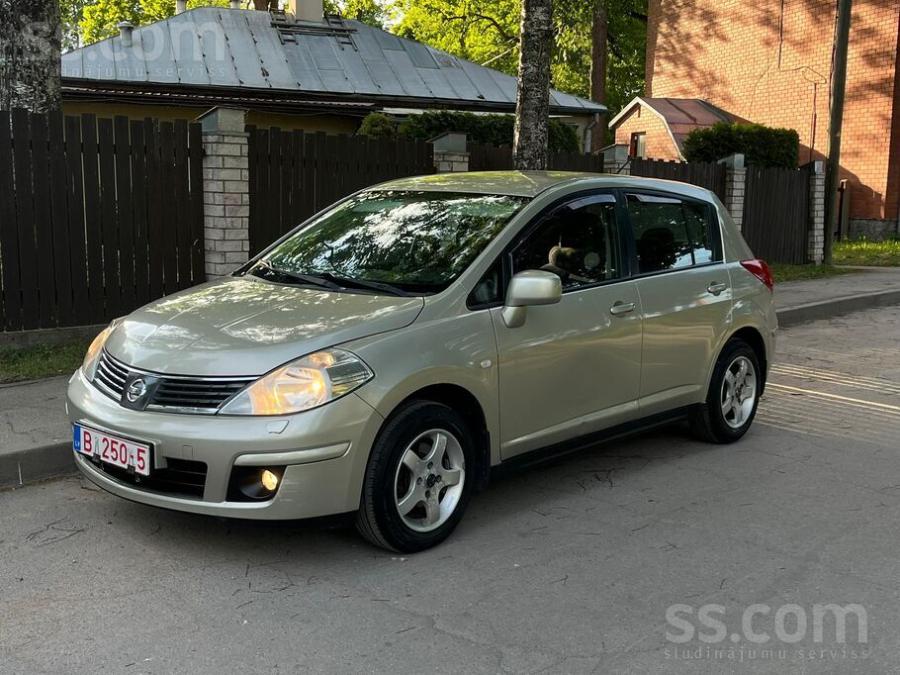 Zaļš Nissan TIIDA 2008 Rīga, ar dzinēja tilpumu 1.60 L un nobraukumu 0 tūkst. km par 1999 €, foto 1 vietnē AUTOMOTO.COM.LV