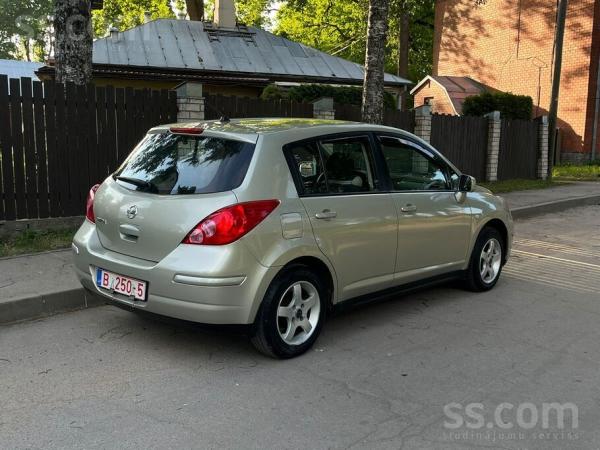 Zaļš Nissan TIIDA 2008 Rīga, ar dzinēja tilpumu 1.60 L un nobraukumu 0 tūkst. km par 1999 €, foto 5 vietnē AUTOMOTO.COM.LV