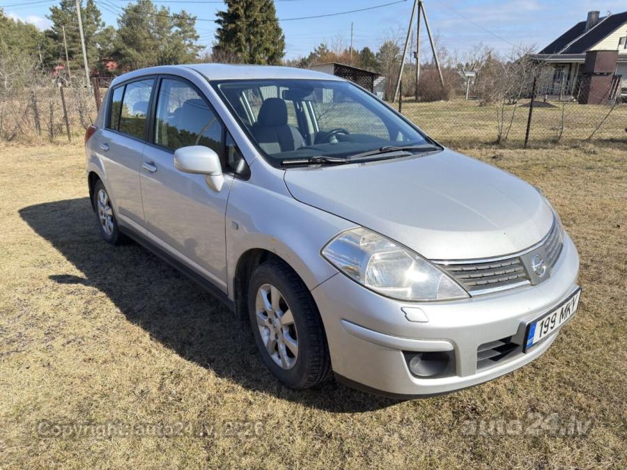 Pelēks Nissan TIIDA 2008 Tallina, ar dzinēja tilpumu 1.60 L un nobraukumu 226 tūkst. km par 1200 €, foto 1 vietnē AUTOMOTO.COM.LV