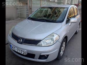 Grey Nissan TIIDA 2008 in Riga, with an engine capacity of 1.60 L and mileage of 269 thousand km for 1900 €, photo 3 on AUTOMOTO.COM.LV