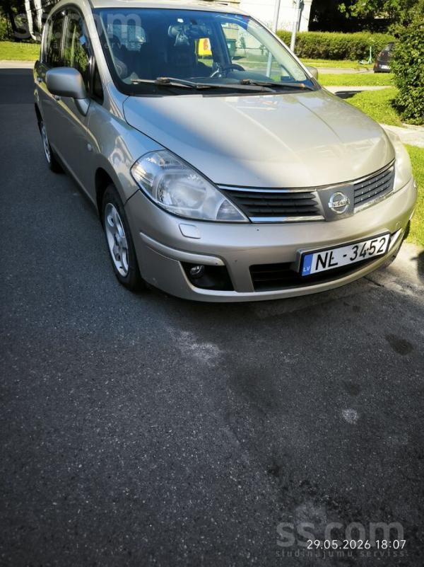 Ниссан Тиида 2007 в Рига, объемом двигателя 1.60 л и пробегом 222 тыс. км за 1400 €, фото 3 на AUTOMOTO.COM.LV