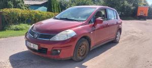 Nissan TIIDA 2007 Viļņa, ar dzinēja tilpumu 1.60 L un nobraukumu 230 tūkst. km par 900 €, foto  vietnē AUTOMOTO.COM.LV