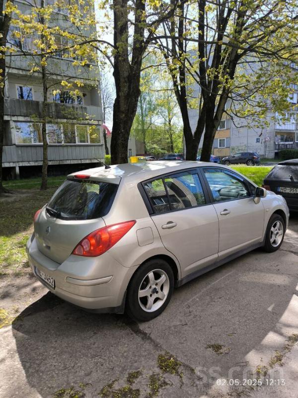 Nissan TIIDA 2008 Rīga, ar dzinēja tilpumu 1.60 L un nobraukumu 222 tūkst. km par 1800 €, foto 3 vietnē AUTOMOTO.COM.LV