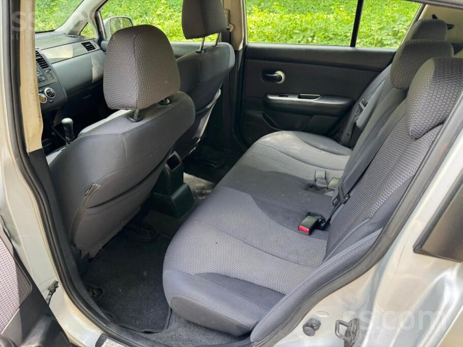 Nissan TIIDA 2008 Rīga, ar dzinēja tilpumu 1.60 L un nobraukumu 0 tūkst. km par 2199 €, foto 21 vietnē AUTOMOTO.COM.LV