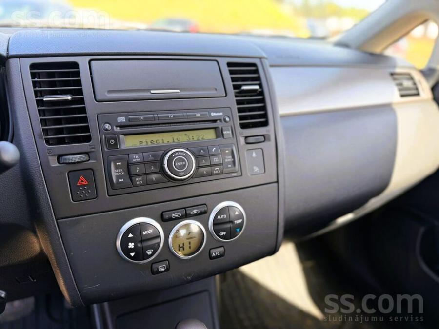 Ниссан Тиида 2008 в Рига, объемом двигателя 1.60 л и пробегом 158 тыс. км за 2650 €, фото 10 на AUTOMOTO.COM.LV