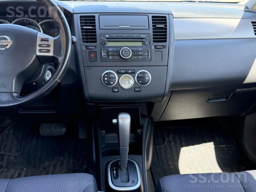 Nissan TIIDA 2008 in Riga, with an engine capacity of 1.60 L and mileage of 158 thousand km for 2290 €, photo 10 on AUTOMOTO.COM.LV