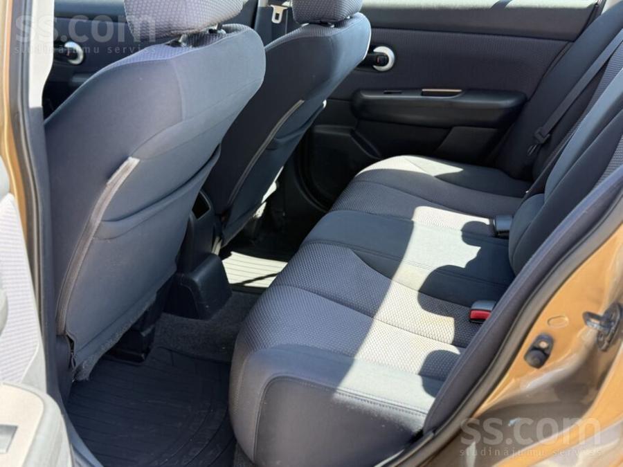 Nissan TIIDA 2008 in Riga, with an engine capacity of 1.60 L and mileage of 158 thousand km for 2590 €, photo 15 on AUTOMOTO.COM.LV