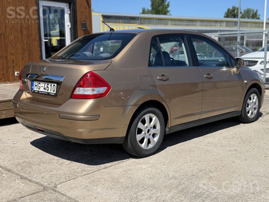 Nissan TIIDA 2008 in Riga, with an engine capacity of 1.60 L and mileage of 158 thousand km for 2590 €, photo 19 on AUTOMOTO.COM.LV