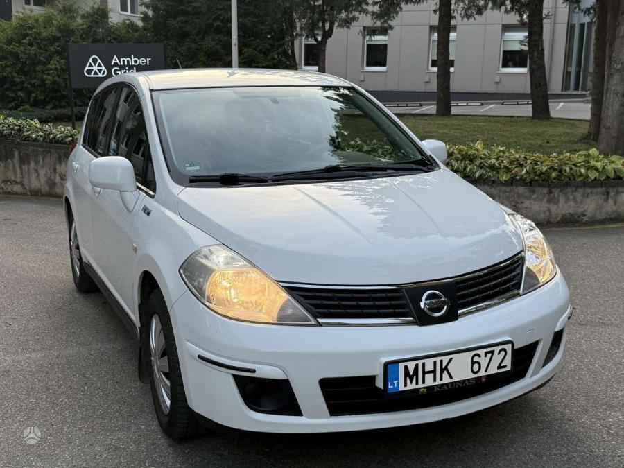 Balts Nissan TIIDA 2008 Viļņa, ar dzinēja tilpumu 1.60 L un nobraukumu 300 tūkst. km par 1799 €, foto 8 vietnē AUTOMOTO.COM.LV
