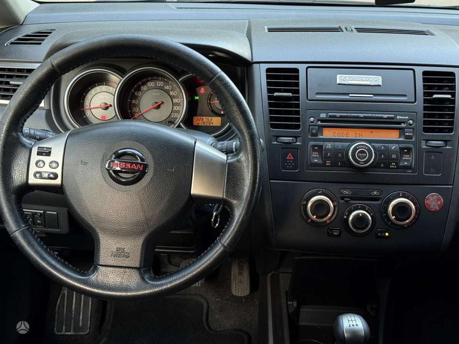 Balts Nissan TIIDA 2008 Viļņa, ar dzinēja tilpumu 1.60 L un nobraukumu 300 tūkst. km par 1799 €, foto 12 vietnē AUTOMOTO.COM.LV