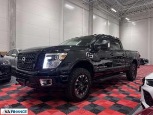 Black Nissan Titan 2019 in Vilnius, with an engine capacity of 4.98 L and mileage of 331 thousand km for 21990 €, photo  on AUTOMOTO.COM.LV