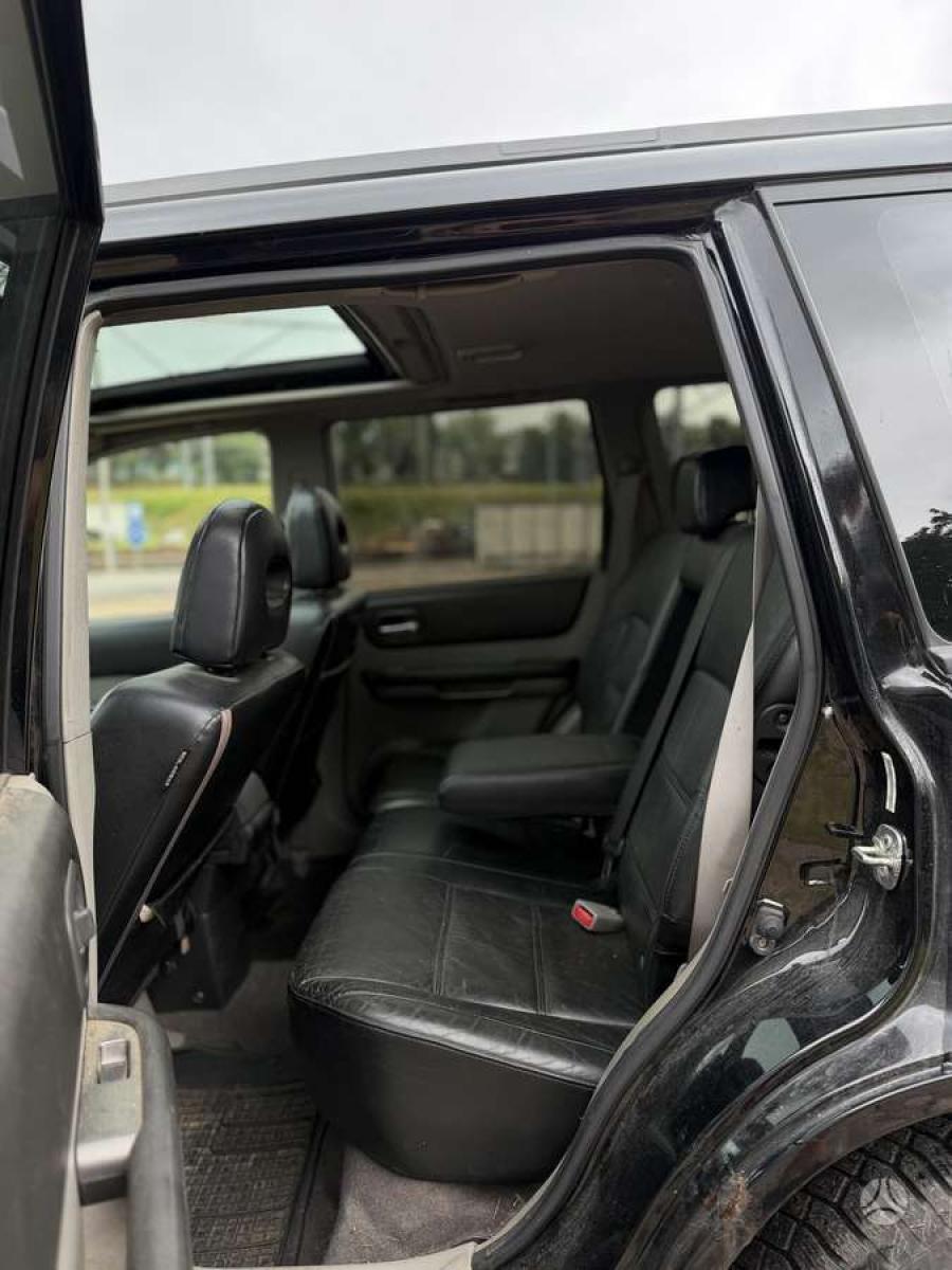 Melns Nissan X-Trail 2002 Viļņa, ar dzinēja tilpumu 2.18 L un nobraukumu 273 tūkst. km par 1650 €, foto 19 vietnē AUTOMOTO.COM.LV