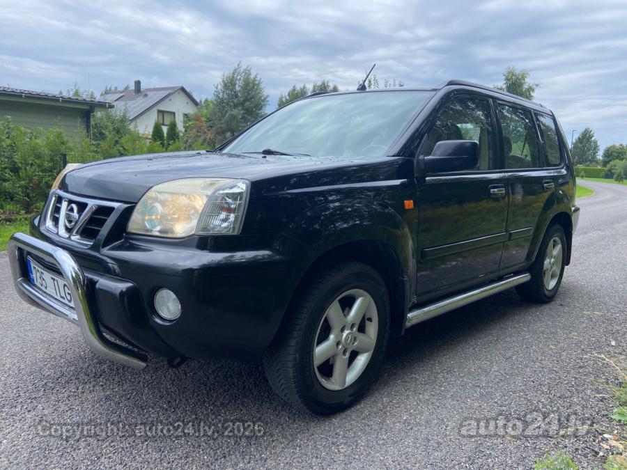 Black Nissan X-Trail 2003 in Tartu, with an engine capacity of 2.20 L and mileage of 0 thousand km for 3490 €, photo 1 on AUTOMOTO.COM.LV