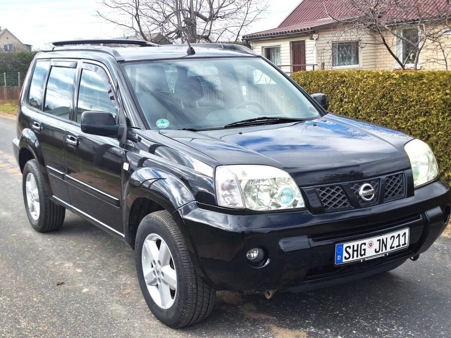 Melns Nissan X-Trail 2004 Mažeikiai, ar dzinēja tilpumu 2.20 L un nobraukumu 204 tūkst. km par 3400 €, foto 5 vietnē AUTOMOTO.COM.LV